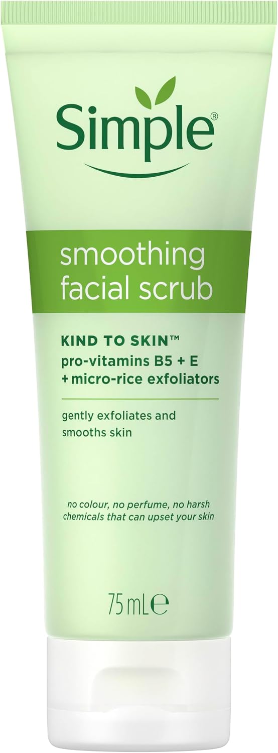 Simple Kind To Skin Smoothing Facial Scrub 75 ml : Amazon.co.uk: Beauty
