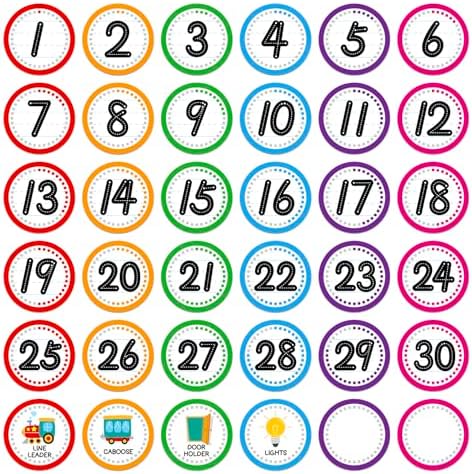 Amazon.com: FaCraft Line Up Spots for Classroom Floor - 36pcs Classroom ...