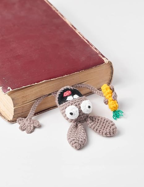 Amazon.com: Bookmark Birthday Gifts, Crochet Animal Bookmark for ...