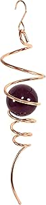 Amazon.com: WorldaWhirl Wind Spinner Stabilizer Gazing Ball Spiral Tail ...