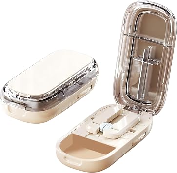 Amazon.com: Echu Pill Cutter,Adjustable Pill Cutter,Small and Tiny,with ...