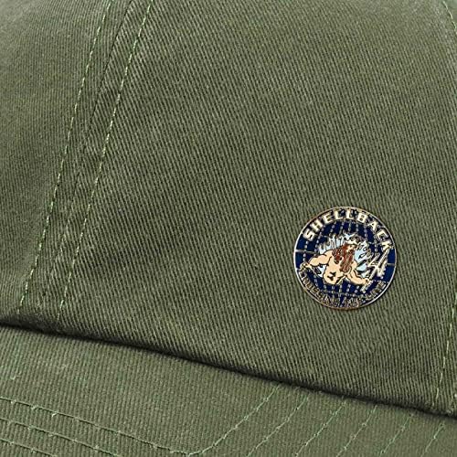 Amazon.com: US Navy Shellback Crossing the Line Hat Lapel Pin with ...