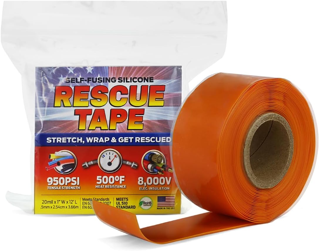 Amazon.com: Blue Monster Compression Seal Tape (12 ft x 1" Roll ...