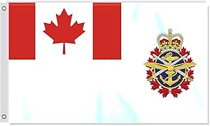 3×5 FT Canadian Forces Flag,Large Canada Army Emblem Decor,CA Armed ...