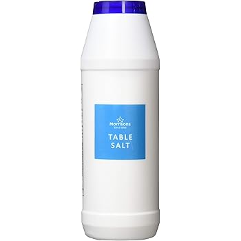 Morrisons Table Salt Bottle, 750g: Amazon.co.uk: Grocery
