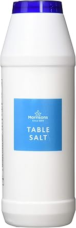 Morrisons Table Salt Bottle, 750g : Amazon.co.uk: Grocery