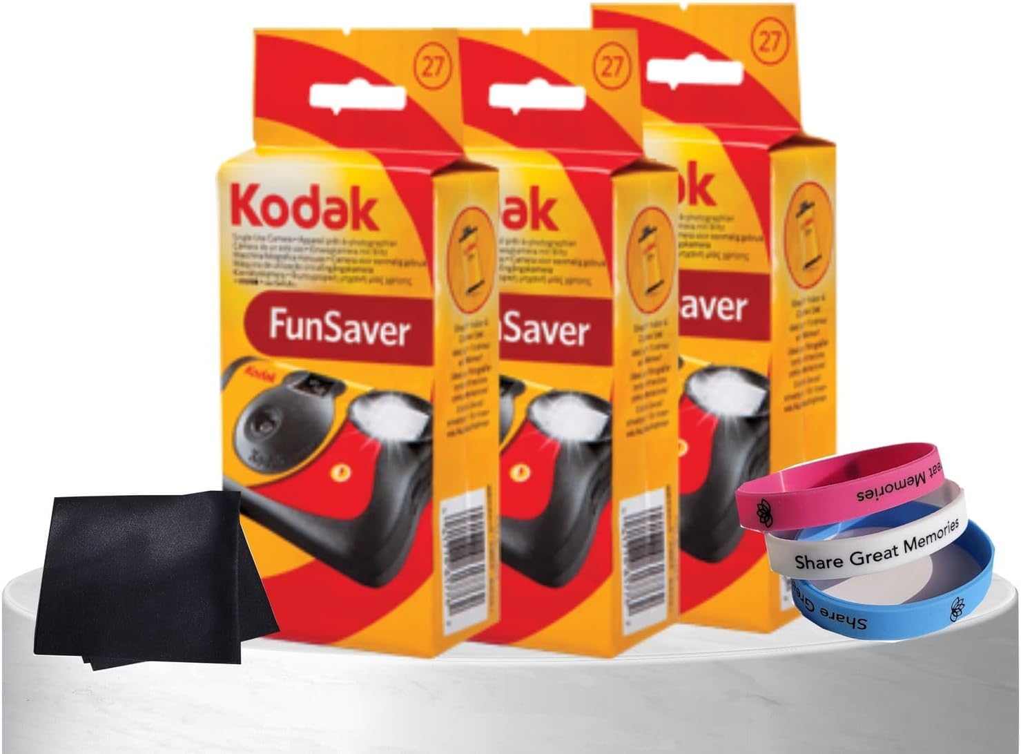 Amazon.com : Kodak FunSaver Disposable Camera 800 ISO 35mm with Flash ...