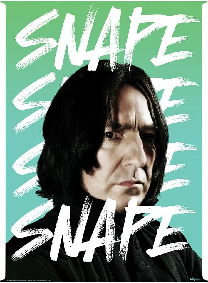 Amazon.com: MIGHTYPRINT Harry Potter – Severus Snape – Alan Rickman ...