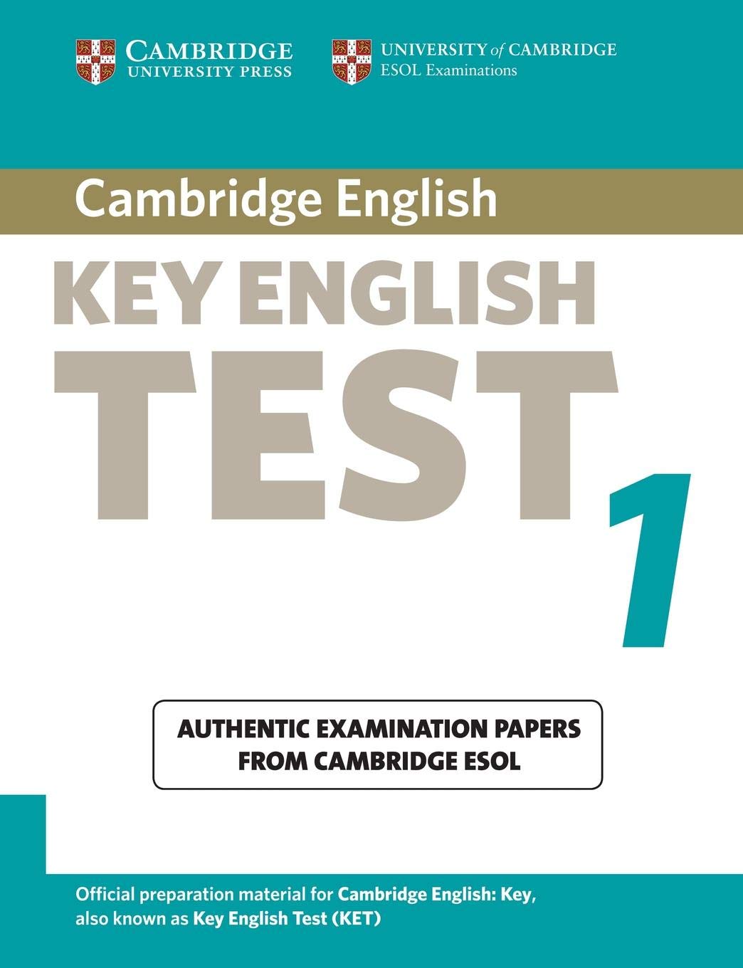 Cambridge Key English Test 1: Examination Papers from the University of ...