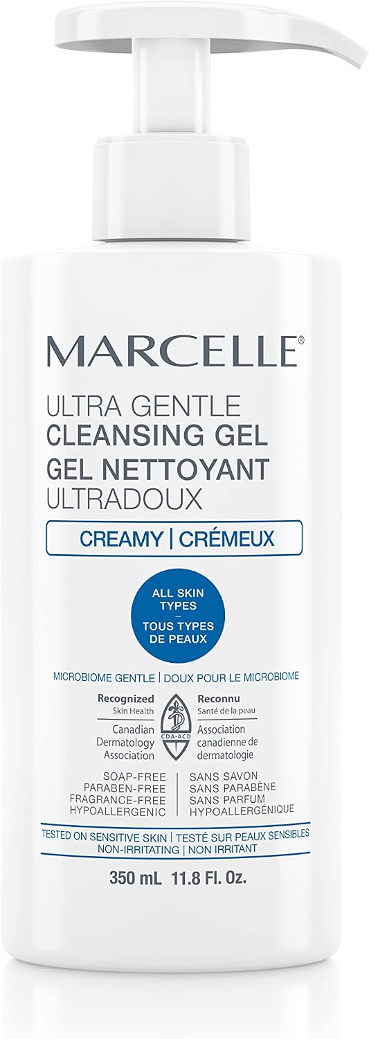 Marcelle Ultra-Gentle Cleansing Gel, Creamy, All Skin Types, Facial ...