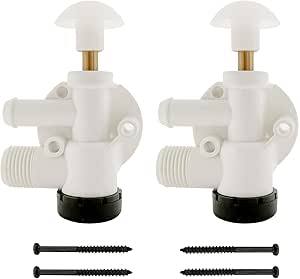 Amazon.com: 385314349 RV Toilet Water Valve Kit Replacement for Sealand EcoVac Vacuflush Pedal ...