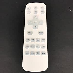 Replacement Remote Control, for Acer Projectors HDR 3D Remote Control J ...