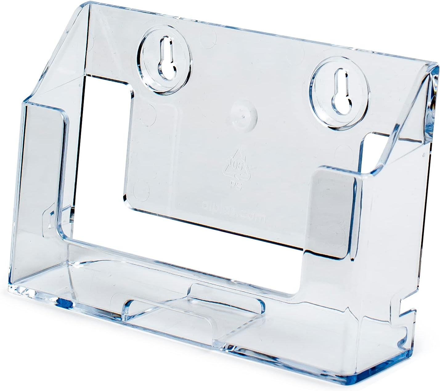 Alplas A6 Clear Postcard Leaflet Dispenser Holder Stand Wall Mounted Or ...