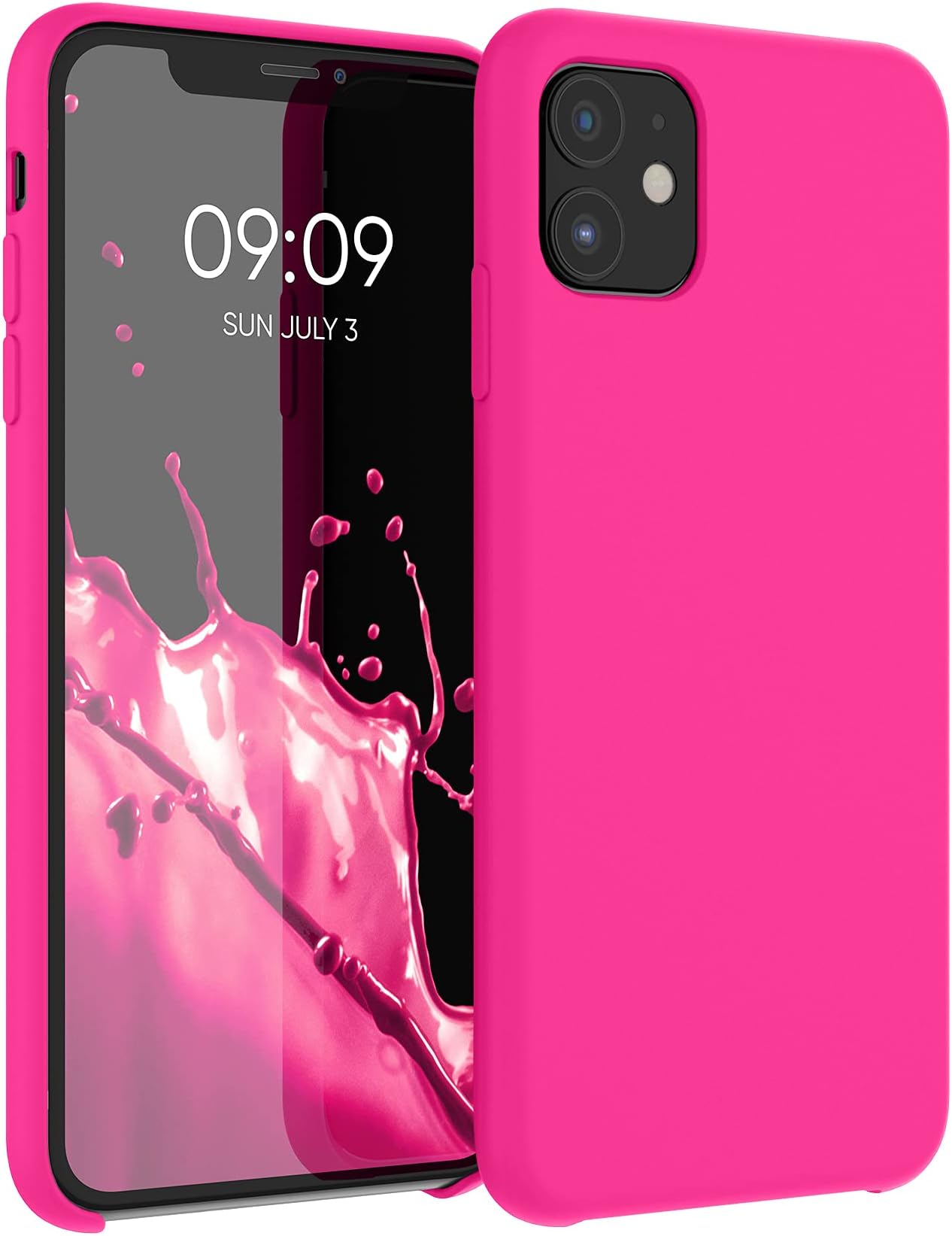 Amazon.com: kwmobile Case Compatible with Apple iPhone 11 Case - TPU ...