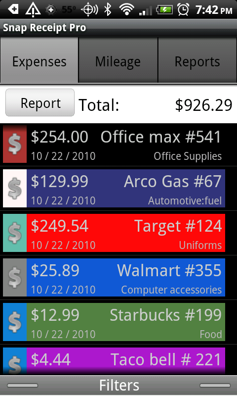 Snap Receipt Pro - App on the Amazon Appstore