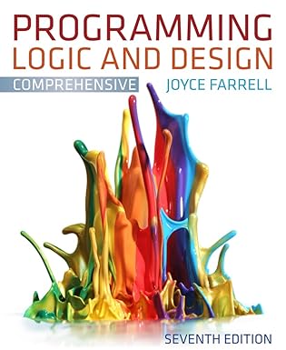 Programming Logic and Design, Comprehensive: Farrell, Joyce: 9781111969752: Amazon.com: Books