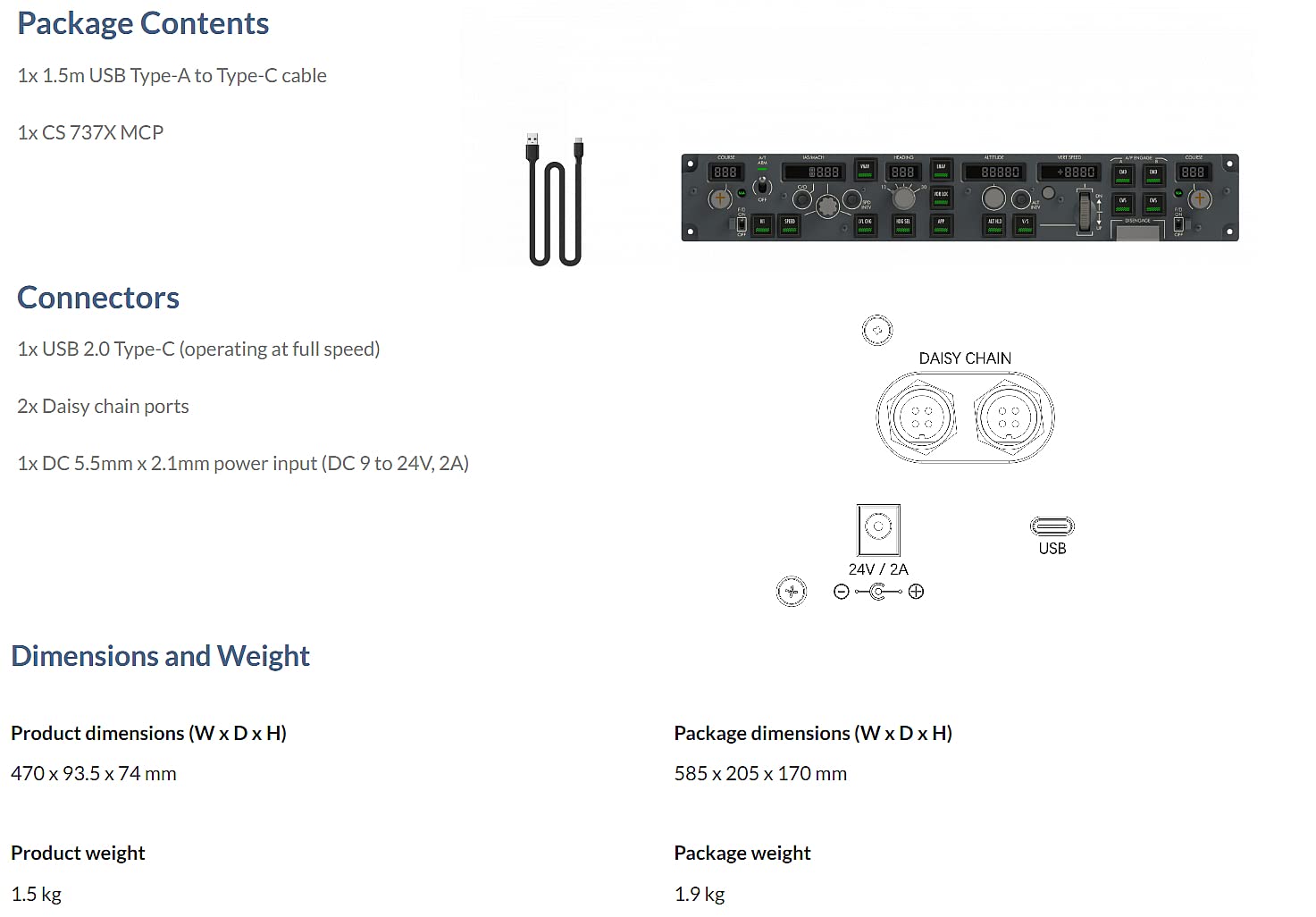 Flight Simulator Mode Control Panel for Boeing 737 - SYDYSOSO ...