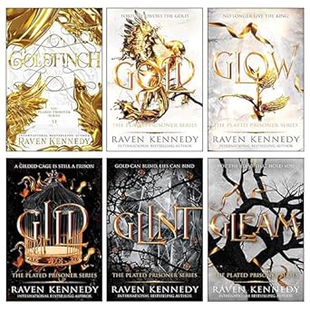 Amazon.com: The Plated Prisoner Series 6 Books Collection Set By Raven Kennedy(Gild, Glint ...