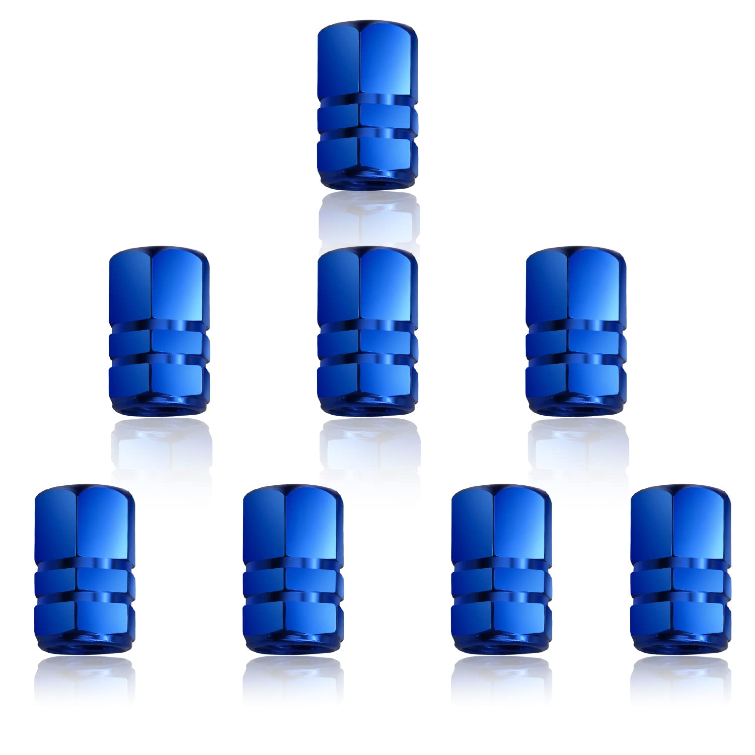 Tire Valve Caps Aluminum Valve Stem Cap Leak-Proof Tire Caps Tire Air ...