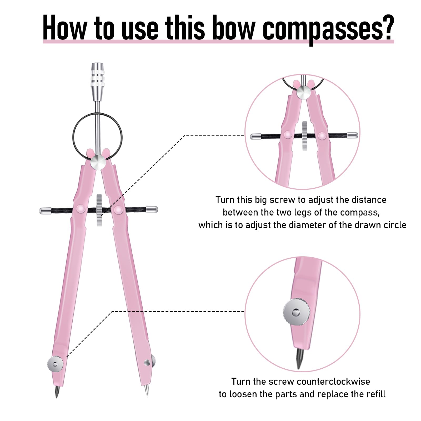Snapklik.com : EBOOT Student Geometry Math Set, Drawing Compass And 6 ...