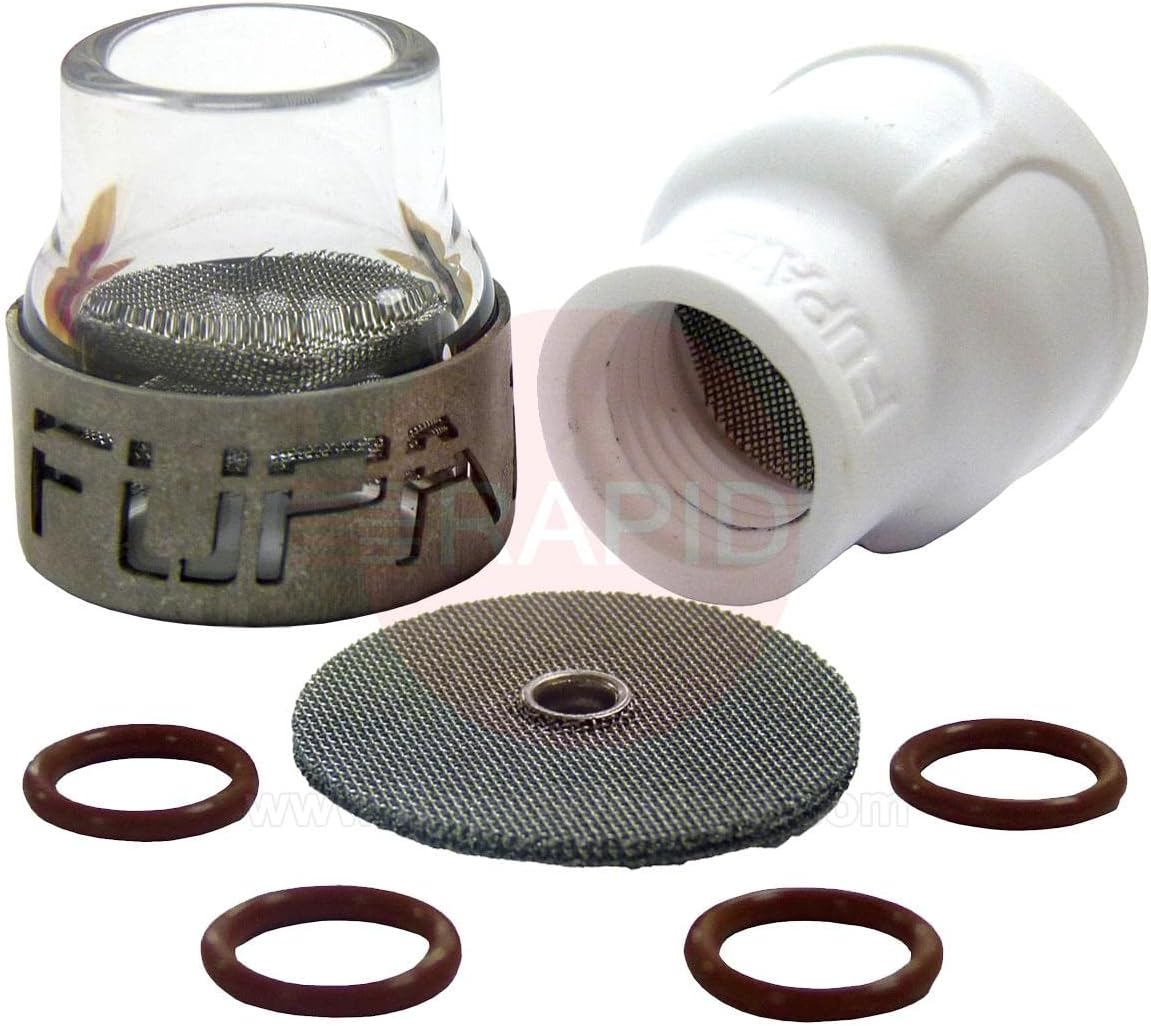 Furick Cup Dual FUPA #12 Welding Cup Kit w/Titanium Cover (FU12HKC) (1 ...