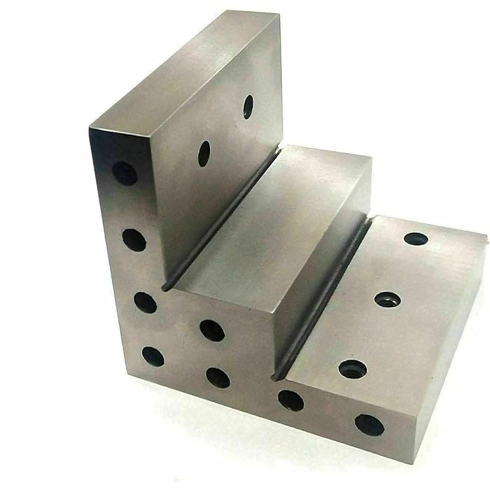 Buy Caste Iron 100 mm/ 4" Stepped Angle Plate for MILLING Machine Lathe ...