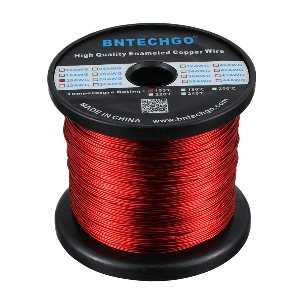 Snapklik.com : 20 AWG Magnet Wire - Enameled Copper Wire - Enameled ...