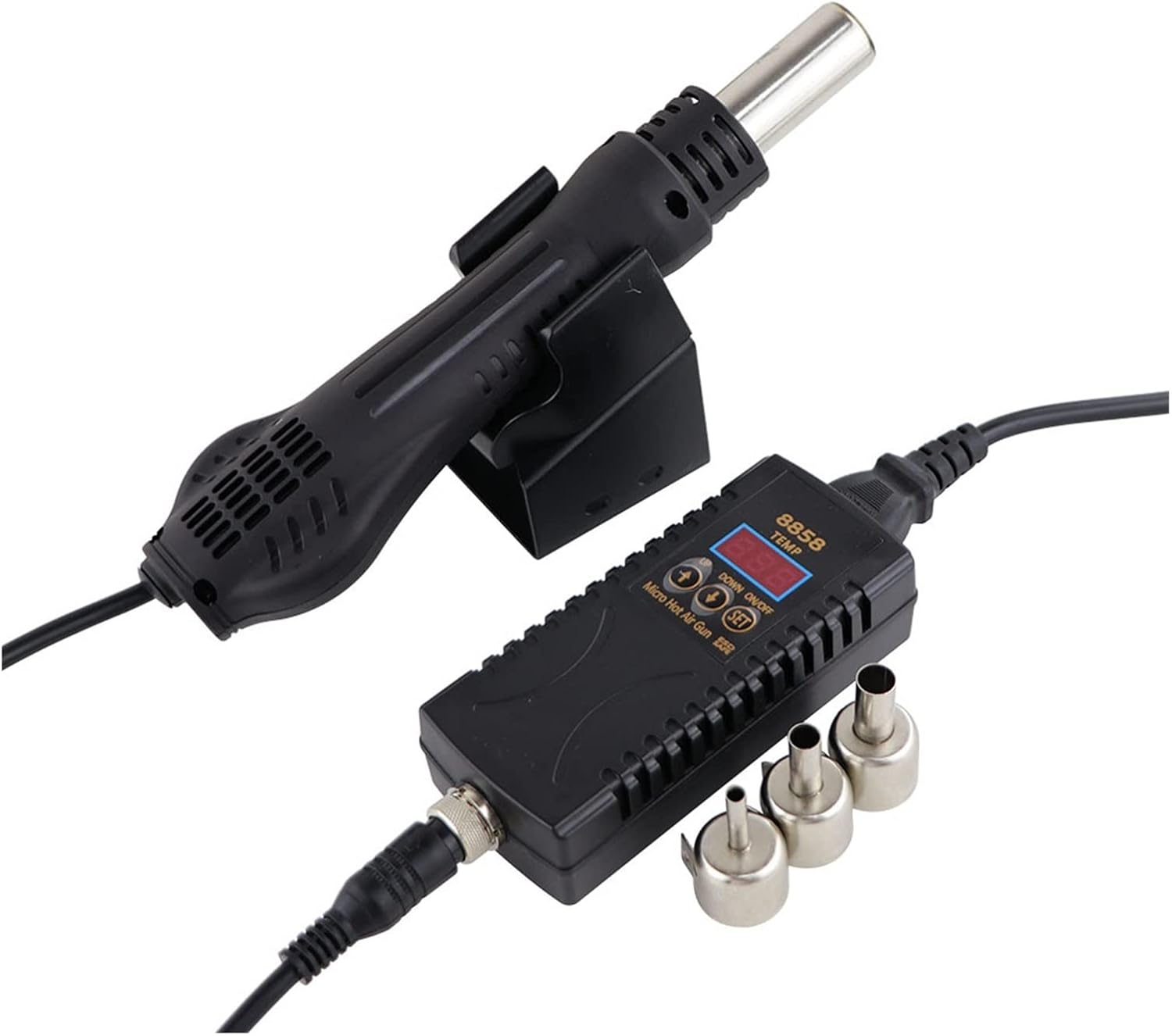 Soldering Stations 8858 Hot Air Heat Blower Gun Adjustable Portable ...