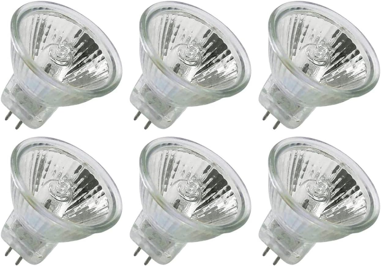 CTKcom MR11 12 Volt 10 Watt Halogen Light Bulbs,30 Degree Beam Spread ...