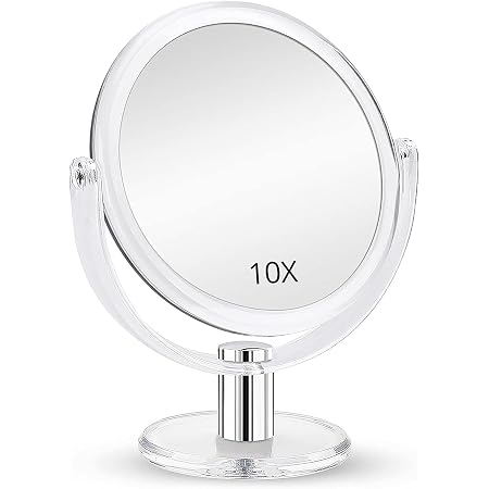 Amazon.com: Goody Two-Sided Makeup Mirror with Stand - 1X and 3X Dual ...