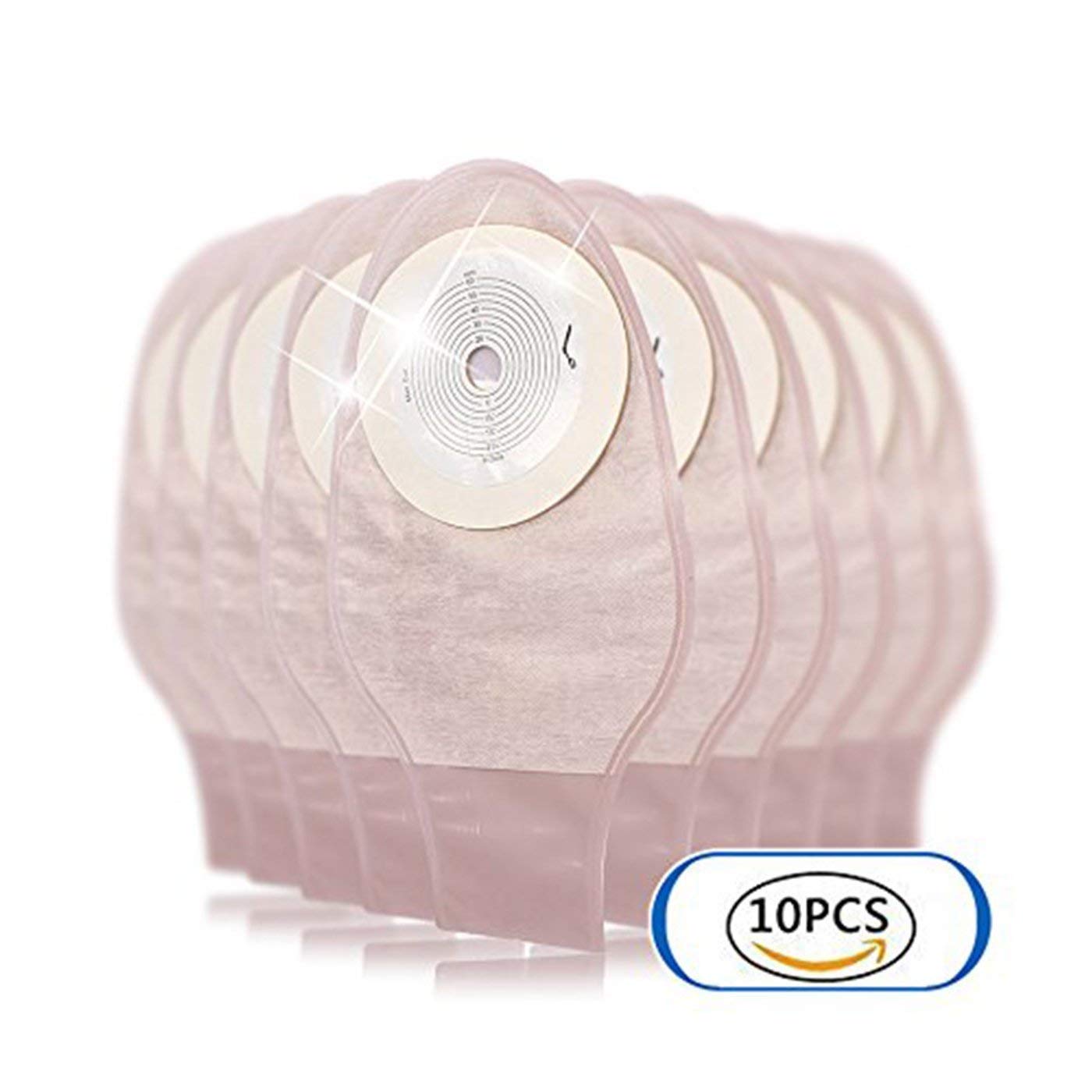 Buy GHzzY Colostomy Ostomy Bags - One-piece Ostomy Drain Pouch for ...