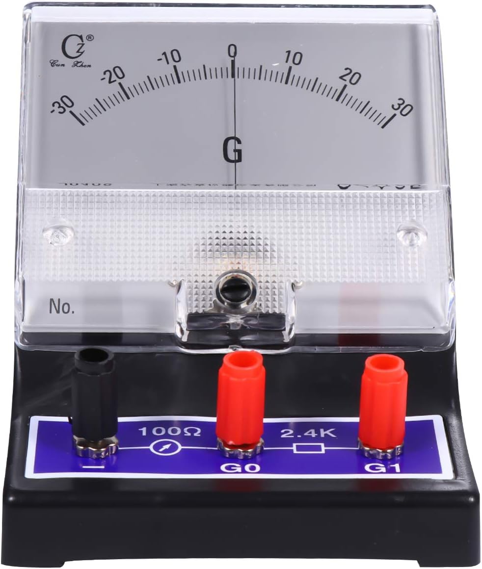 Amazon.com: Analog Ammeter Pointer Type Electrical Current Ampere ...