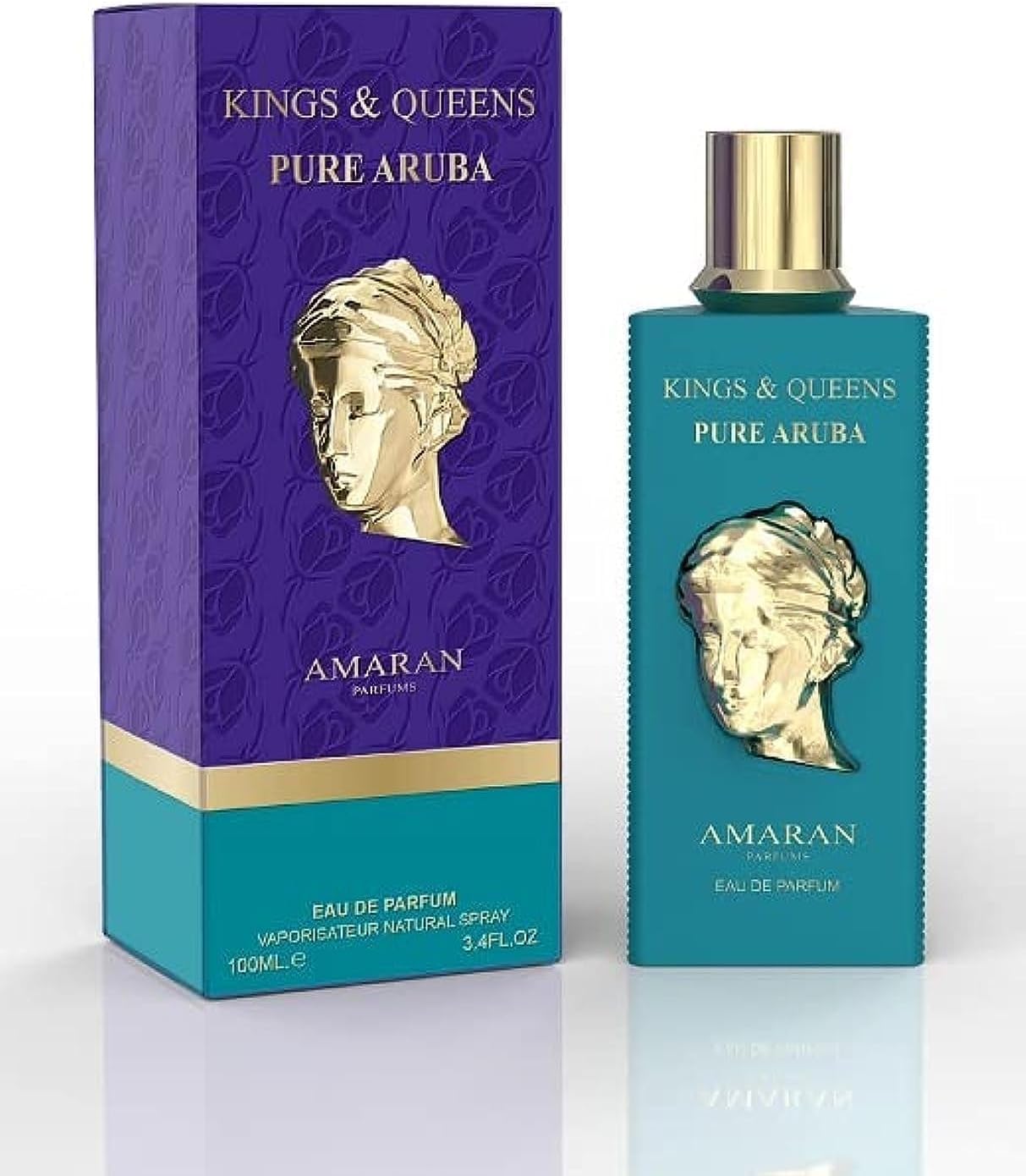 Amaran Kings & Queen Pure Aruba EDP Perfume 100ml : Buy Online at Best ...