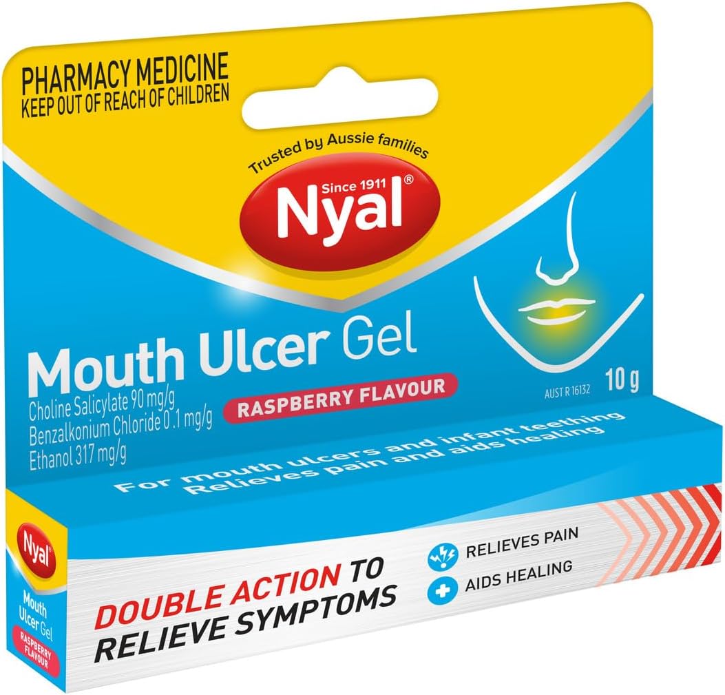 Nyal Nyal Mouth Ulcer Gel 10G, 10 grams : Amazon.com.au: Health ...