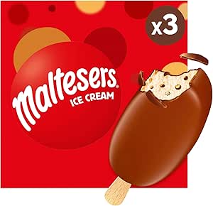 Maltesers Ice Cream 3 x 90ml (Frozen) : Amazon.co.uk: Grocery