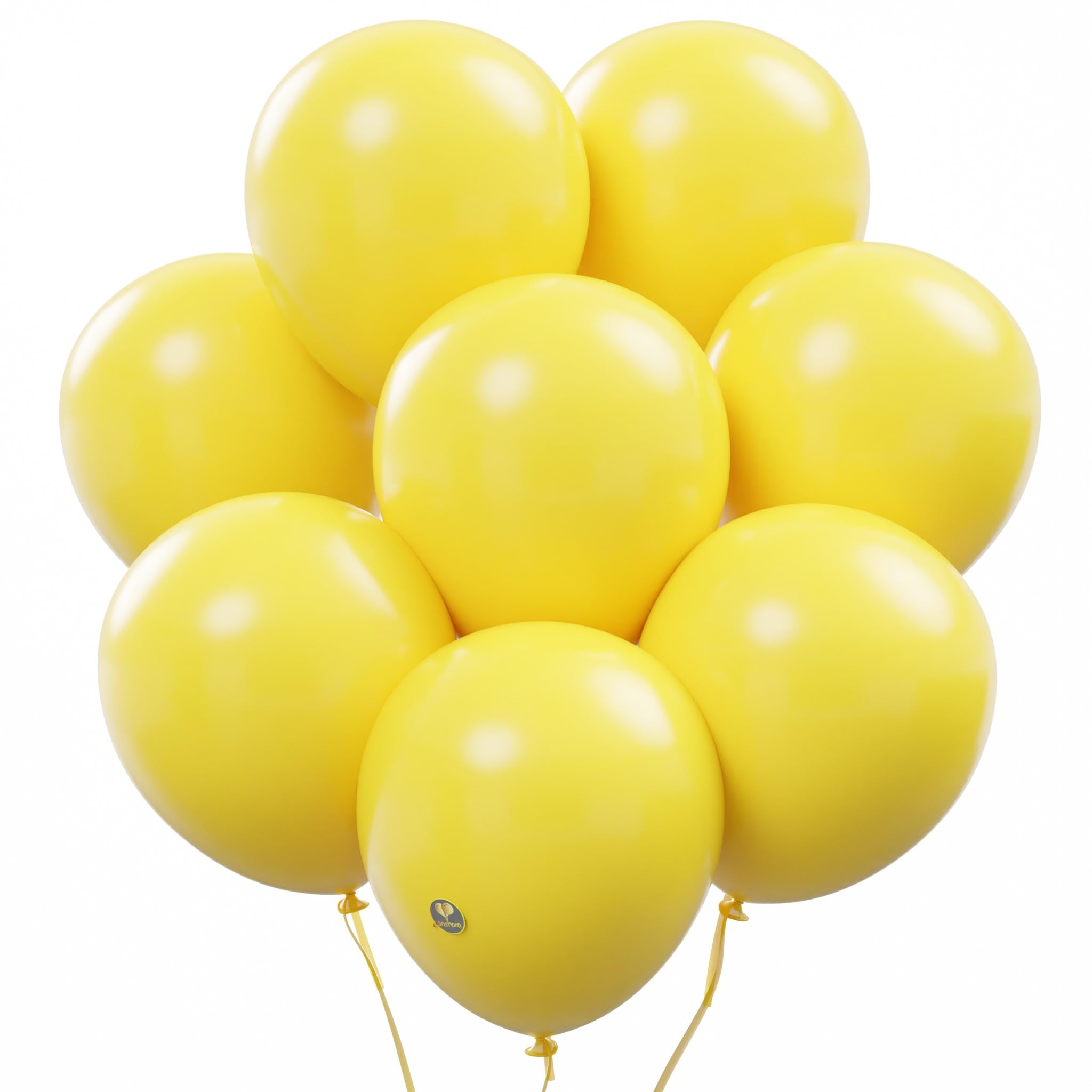 Amazon.com: AFTERLOON® Biodegradable Balloons 24 pcs Yellow 12 Inch ...