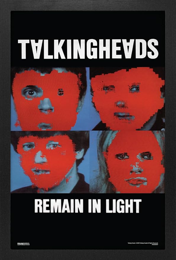 Amazon.com: Pyramid America Talking Heads Poster - Talking Heads Remain ...