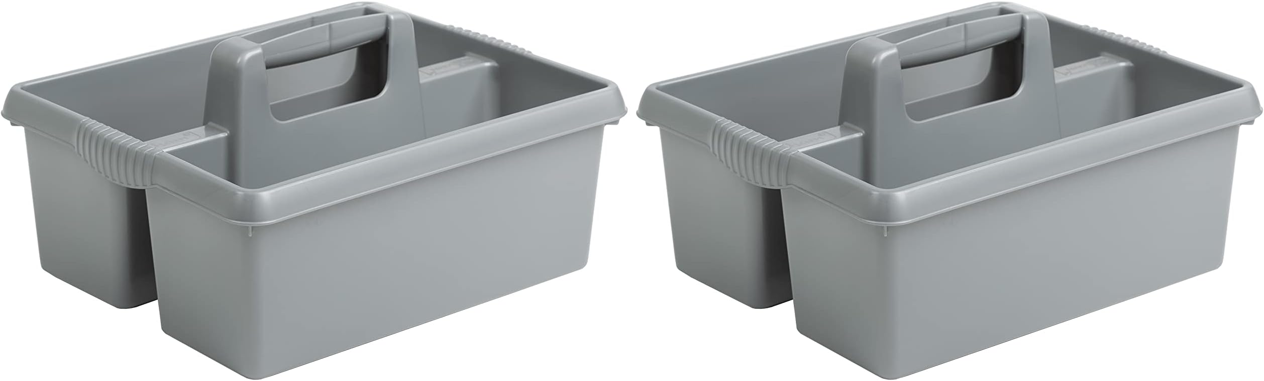 Addis 516932 Utility Cleaning Caddy with Twin Compartment and Handle ...