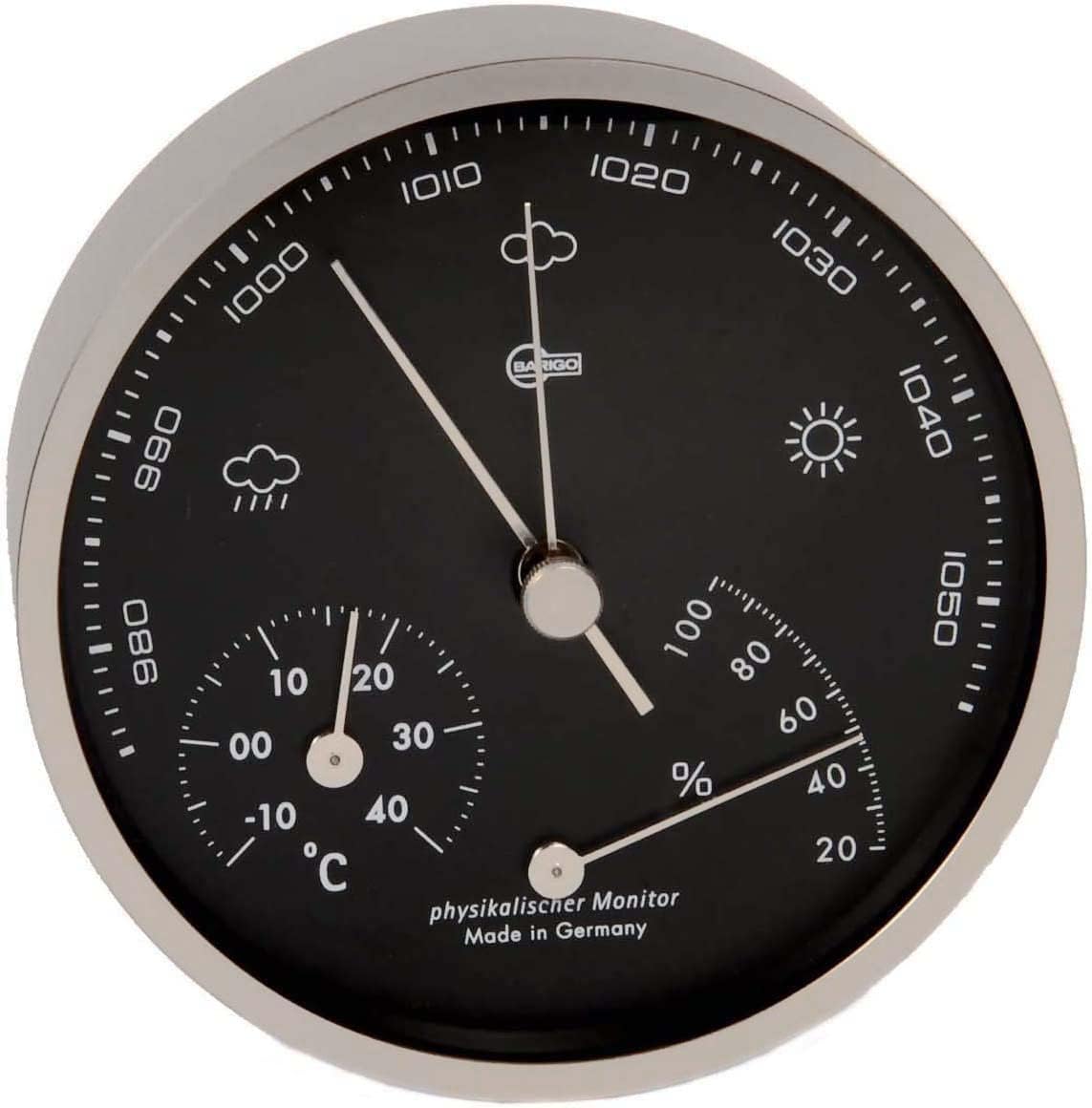 Amazon.com : Barigo Pentable Series Barometer/Thermometer/Hygrometer ...