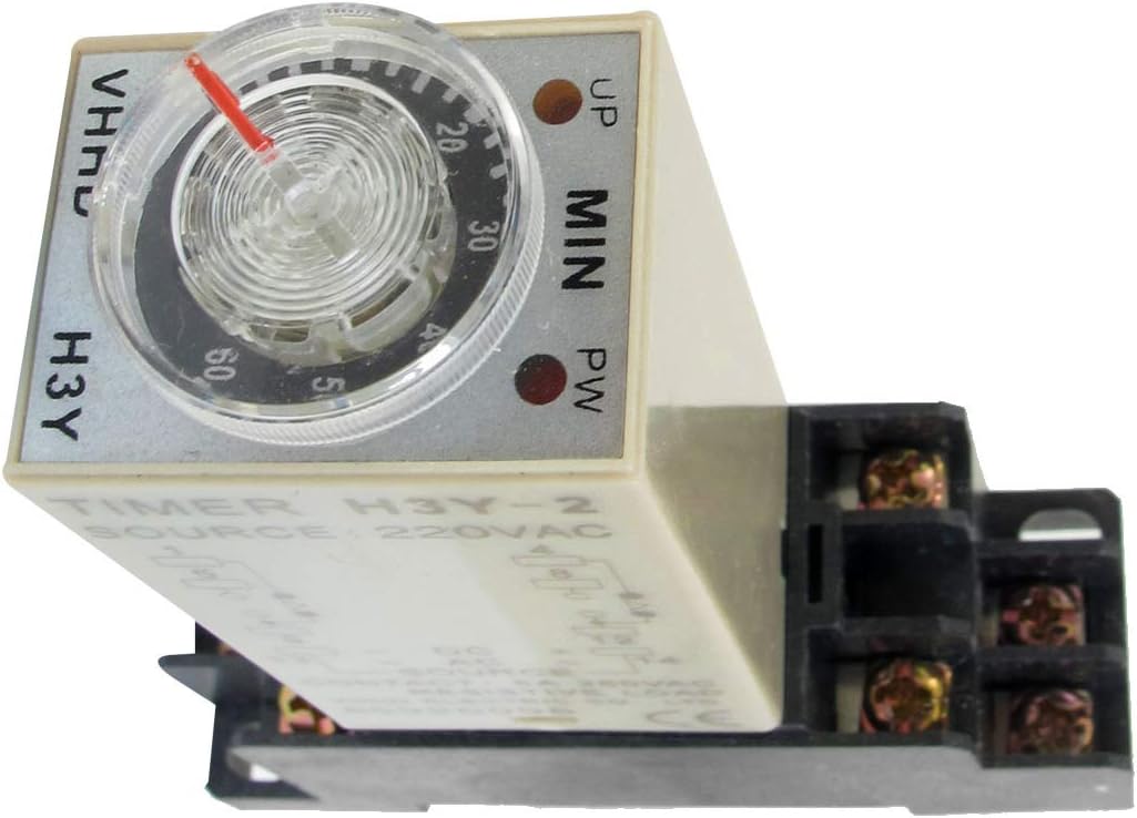 Amazon.com: AC 220V Electrical 60Min 0-60 Minute Delay Timer Time Relay ...