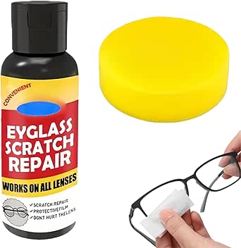 Xunzhi Professional Glasses Scratch Repair Kit & Lens Cleaner Spray ...