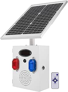 Amazon.com: Y DIANS S Solar Motion Sensor Alarm Outdoor Waterproof ...