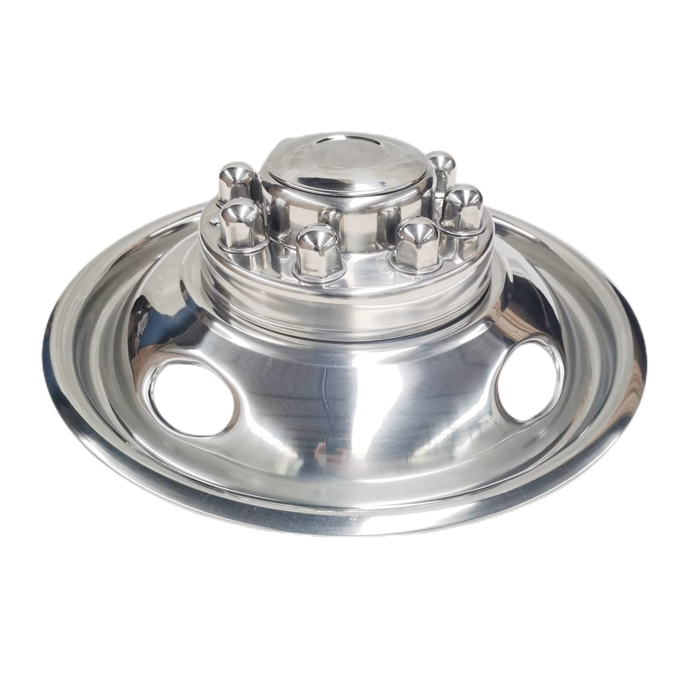 4pcs 16inch Stainless Steel Dually Wheel Simulators,Bolt On Wheel Cover ...