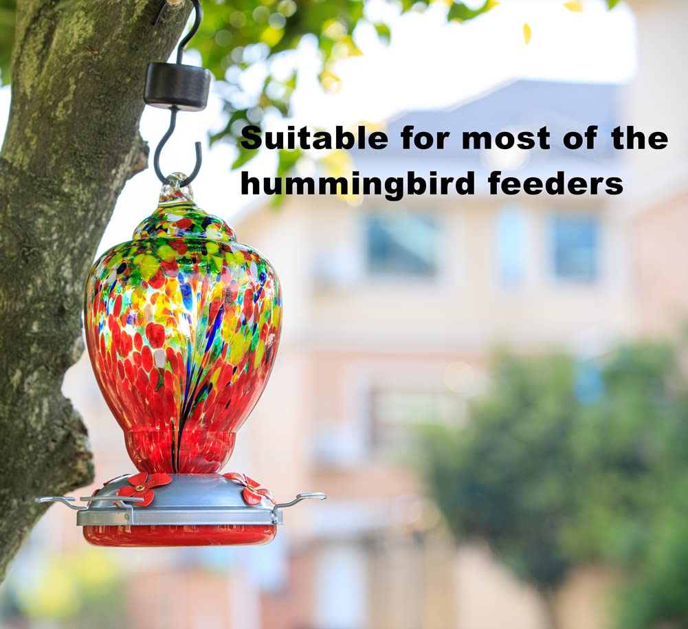 6 Pack Hummingbird Feeder Bottom Replacement Parts Base Set Includes ...