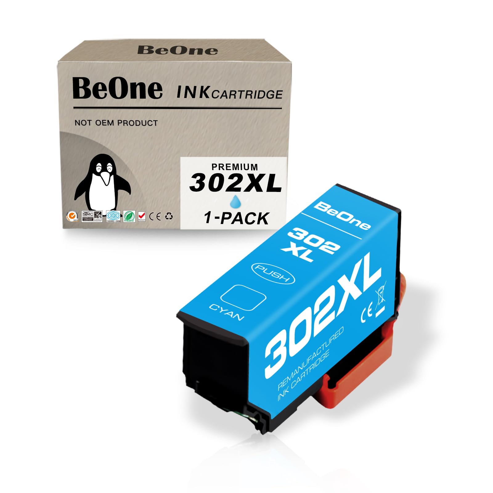 Amazon.com: BeOne Remanufactured Ink Cartridge Replacement for Epson ...
