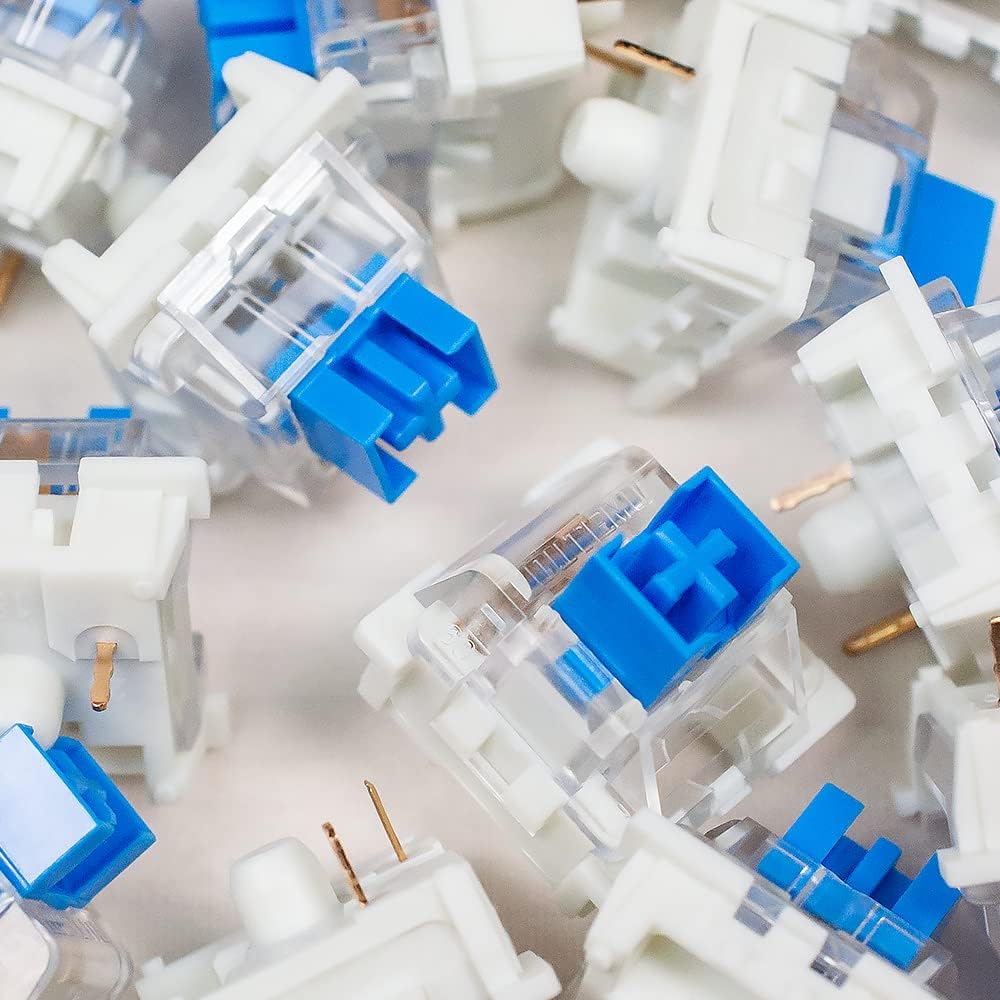 Amazon.com: outemu Blue Switch 3 Pin Keyswitch- Gateron& Cherry MX ...