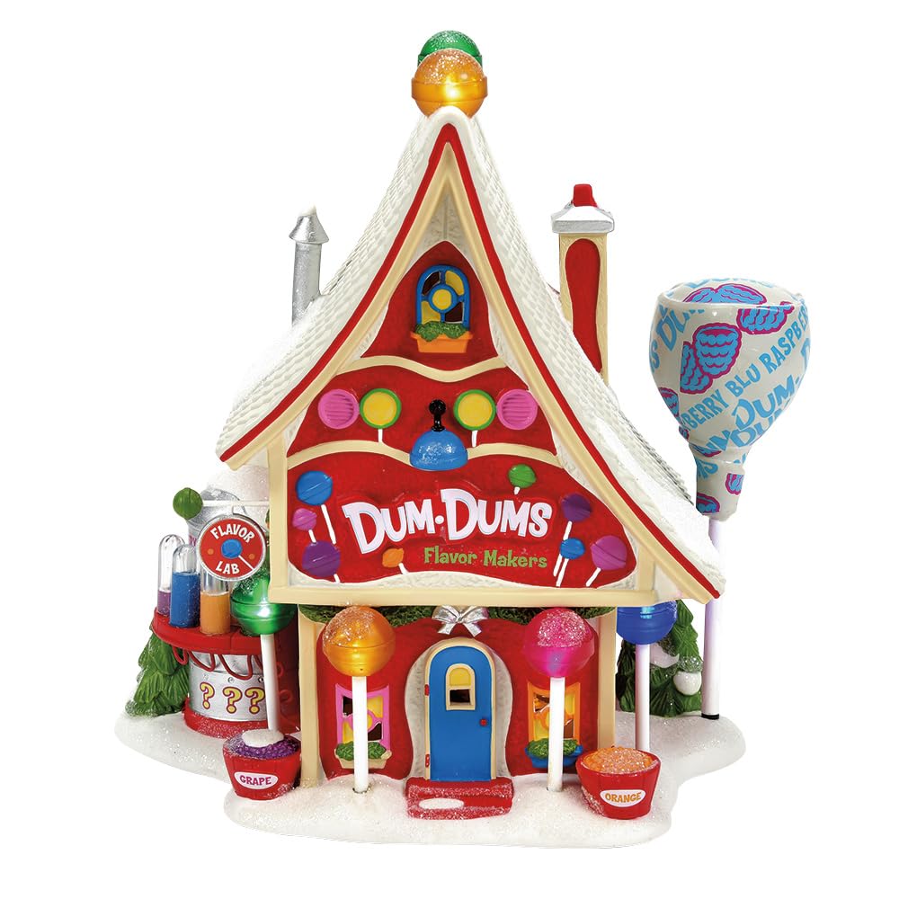 Amazon.com: Department 56 North Pole Village Collection Dum-Dums Flavor ...