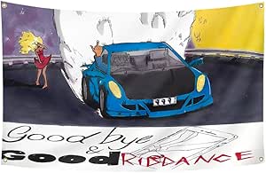 Amazon.com: Juic Wrld Flag 3x5 Feet Hip Hop Rapper Goodbye and Good ...
