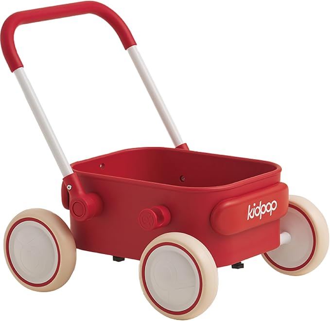 Amazon.com: PULA Baby Push Walker with Wheels Toddler Wagon for First ...