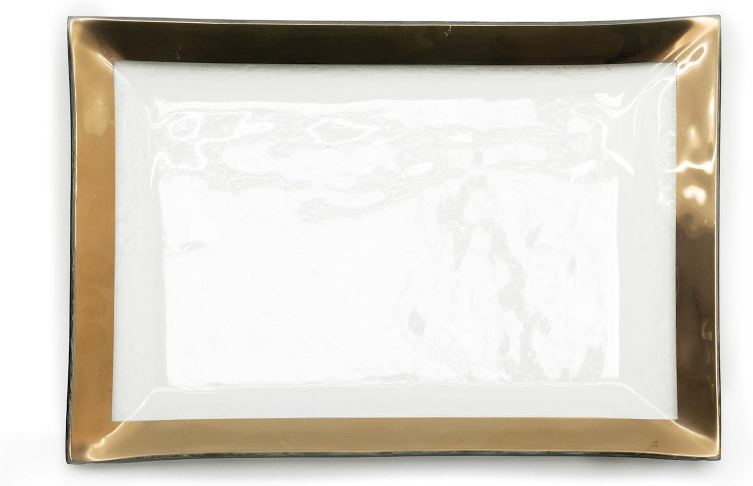 Amazon.com: Annieglass Roman Antique 12 x 8 Inch Rectangle Vanity Tray ...